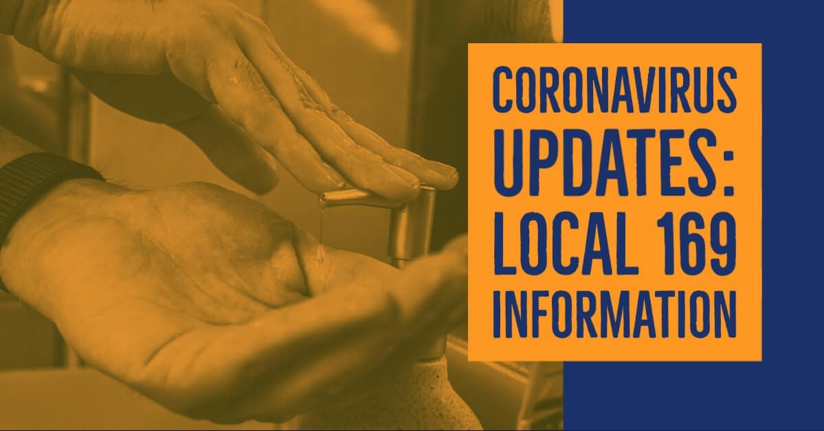Coronavirus Updates: Local 169 Information and Resources - Laborers ...